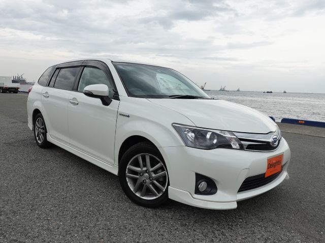 Used TOYOTA COROLLA FIELDER HYBRID G AERO TOURER WXB,2015/2 | 45144 ...